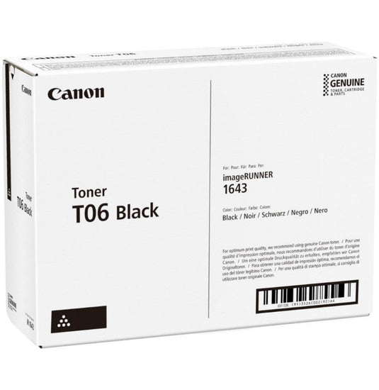 Canon T06 Noir - Toner Canon d'origine (3526C002AA) – Logically