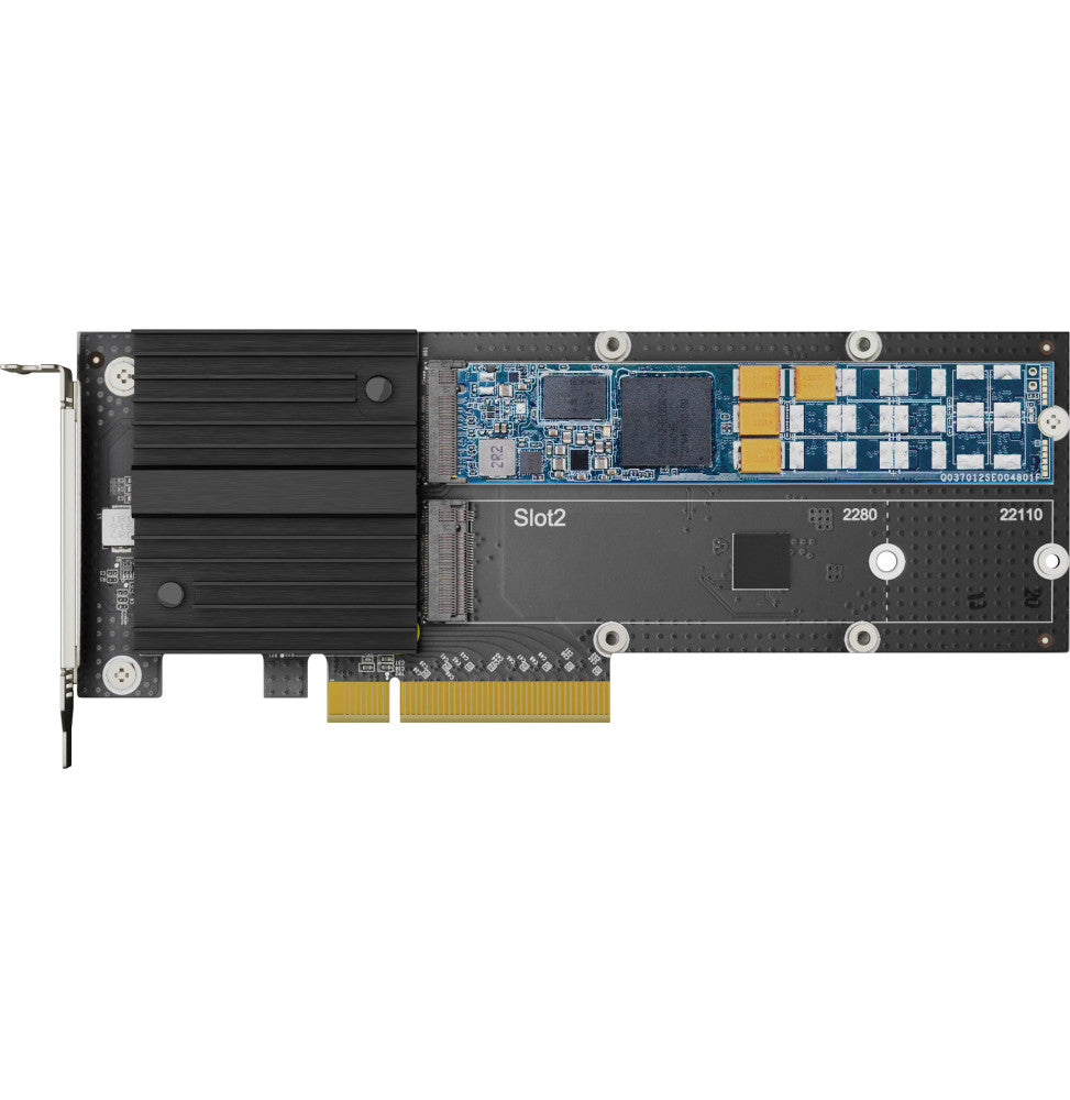 Carte adaptateur Synology M2D20 SSD M.2 à deux logements pour l'accélé ...