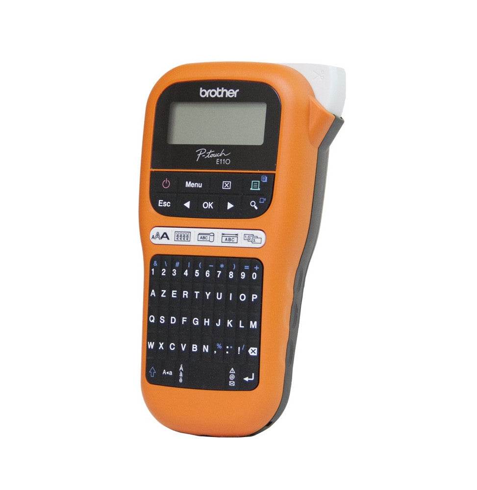 Brother PT-E110VP étiqueteuse professionnelle portable - AZERTY – Logically